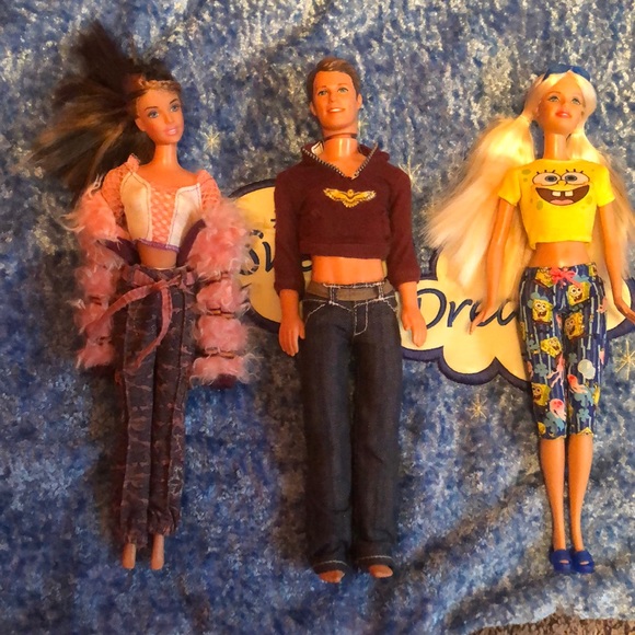 Toys | Ken And Two Barbie Dolls | Poshmark